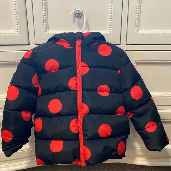 Disney | Jackets & Coats | Disney Minnie Mouse Puffer Jacket | Poshmark